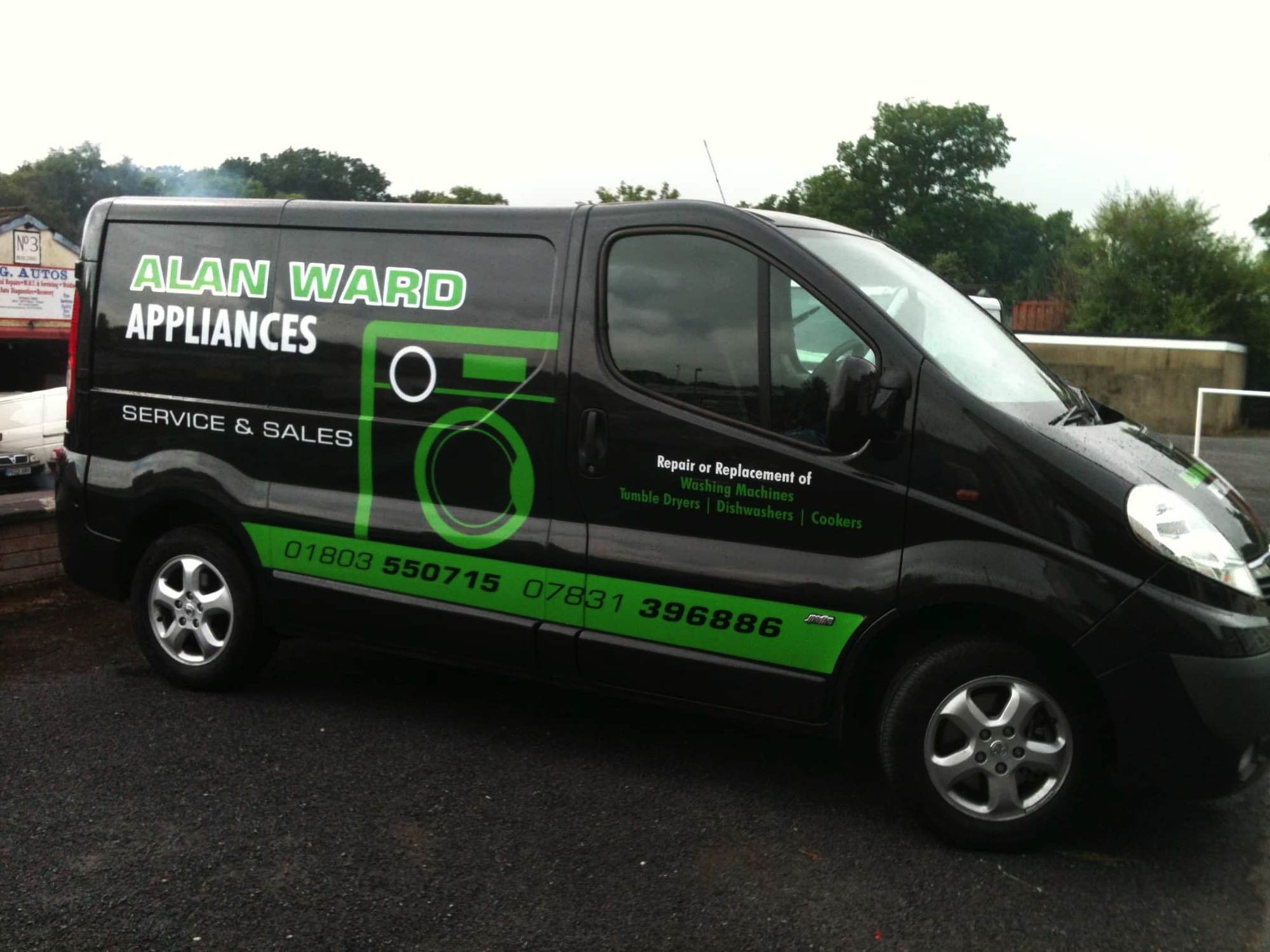 Van Signwriting Newton Abbot | Vehicle Graphics | Magnetic Signs | From ...